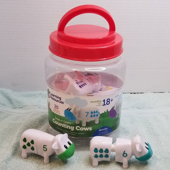 Learning Resources | Toys | Snap N Learn Counting Cows | Poshmark